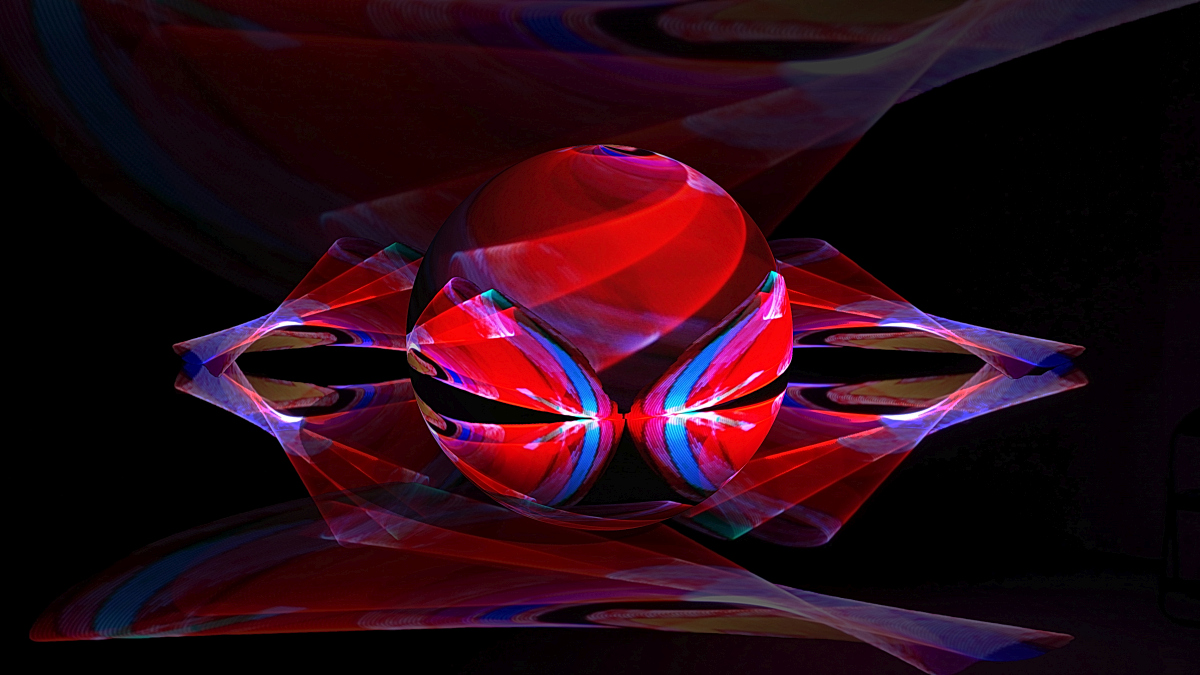 Pixelstick(ピクセルスティック)の画像自体で構成－Ⅰ – KEISUI ART STUDIO