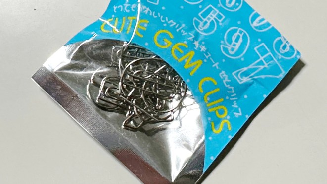 100均の「CUTE GEM CLIPS(キュートジェムクリップ)」は気の利いた楽しいグッズ。 – KEISUI ART STUDIO